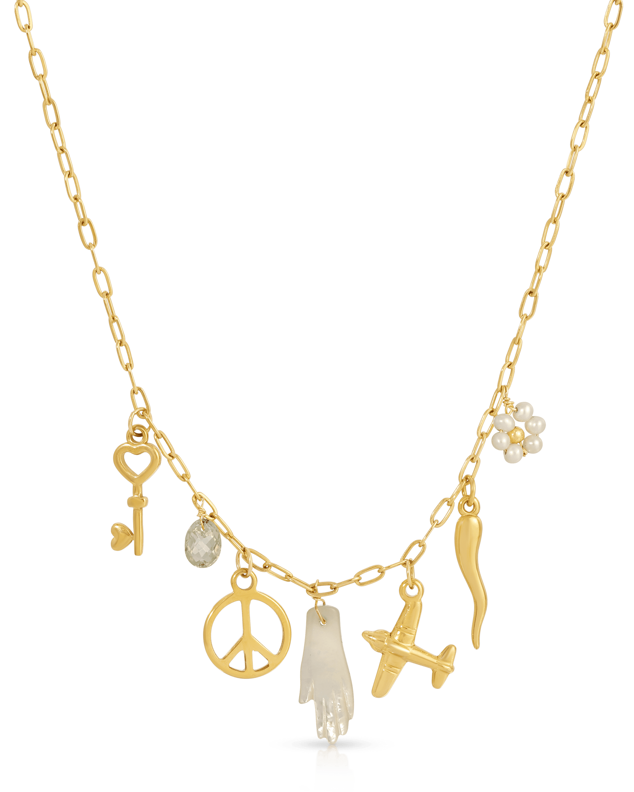 Goals Charm Necklace