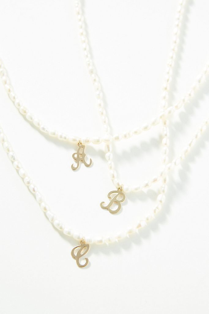 Quincy Initial Necklace – KOZAKH Jewelry