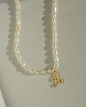 Quincy Initial Necklace